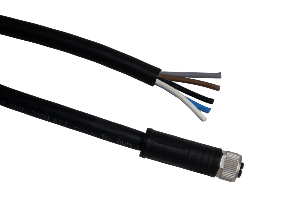 ACTILINK Cable M12 Power Source | Synapticon - Integrated Motion